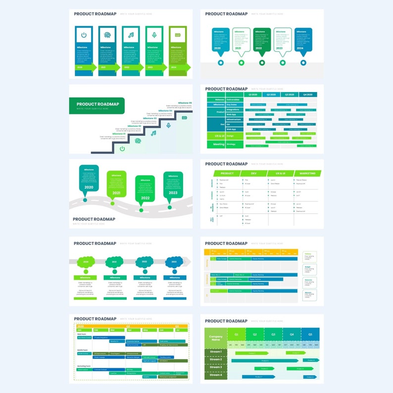 Product Roadmap Powerpoint Fully Editable Templates Roadmap Powerpoint ...