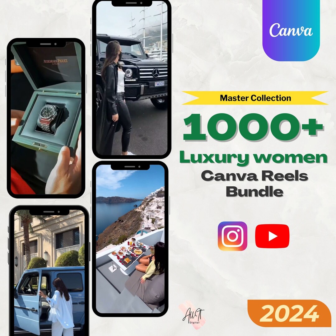 1000 Luxury Videos | Luxury Women Reels Templates | Luxury Reels ...