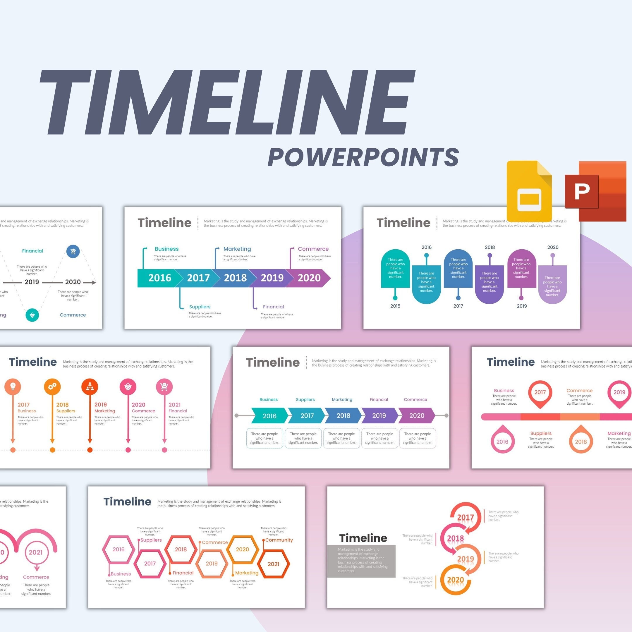 Timeline Powerpoint Fully Editable Templates | Timeline Charts ...