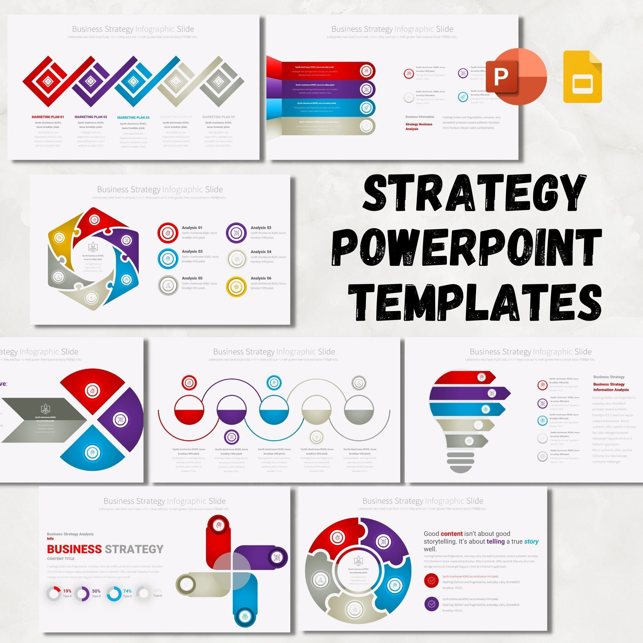 Powerpoint Templates For Business Strategy