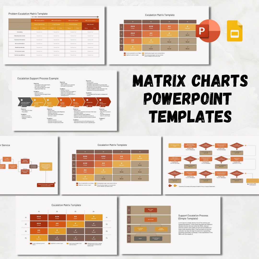 Matrix Powerpoint Fully Editable Templates Matrix Charts Powerpoint ...