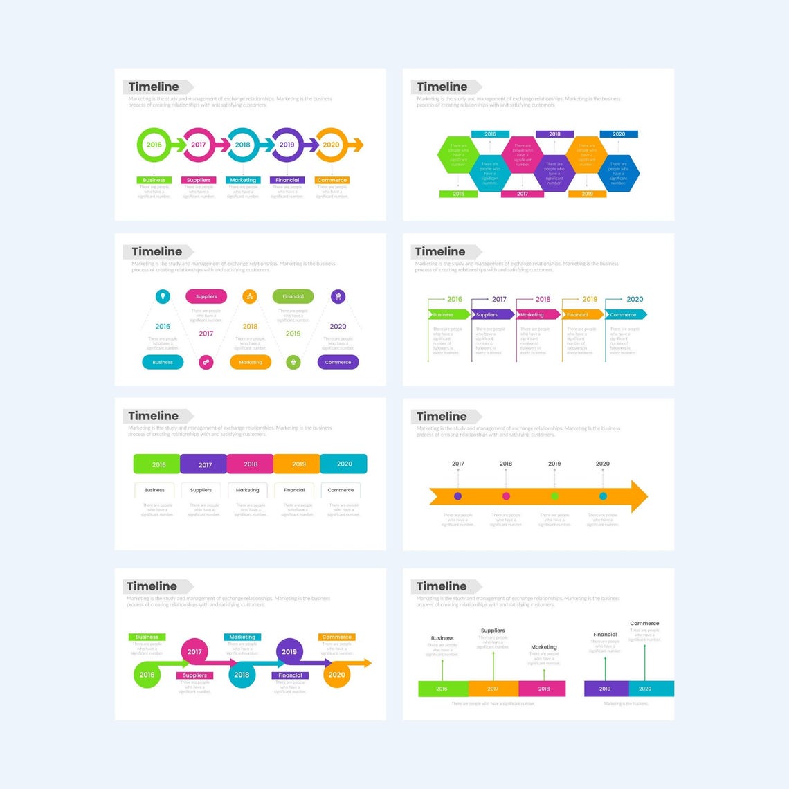 Timeline Charts Powerpoint Templates | Editable Presentation (40 Slides ...