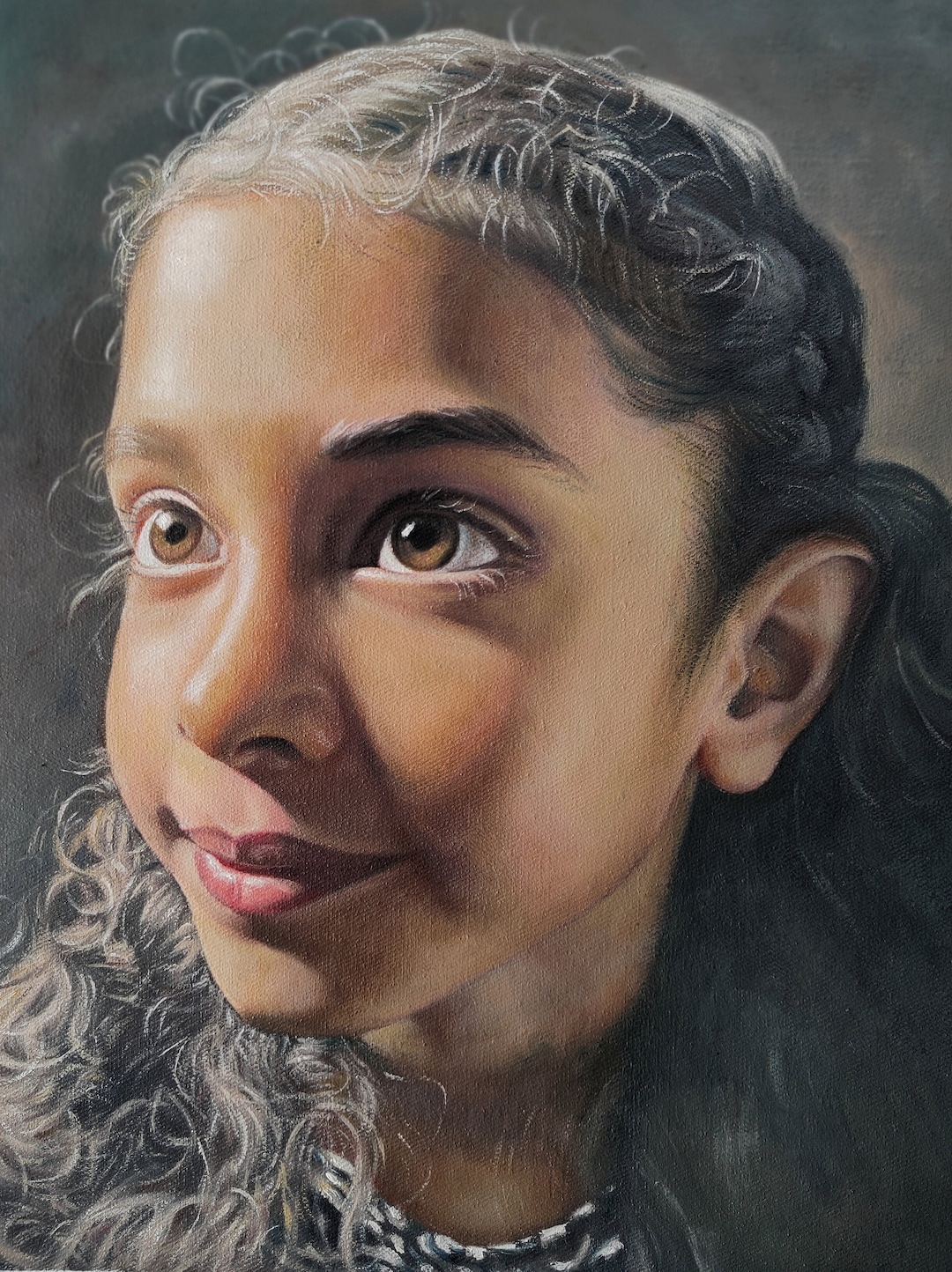 Custom Portrait Painting From Photo, Hand Painted With Oil on Canvas - Etsy