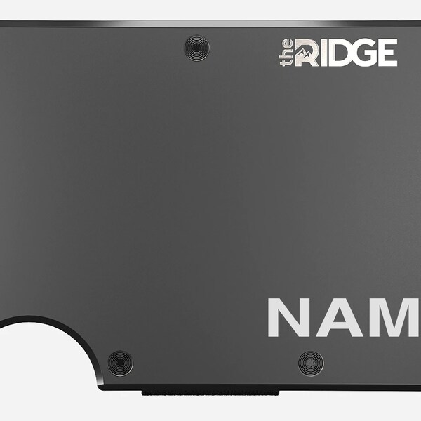 Ridge Wallet Plate - Etsy