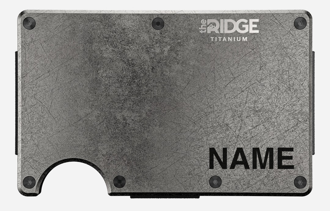 Personalized Minimalist Wallet Premium Quality Wallet Business ...