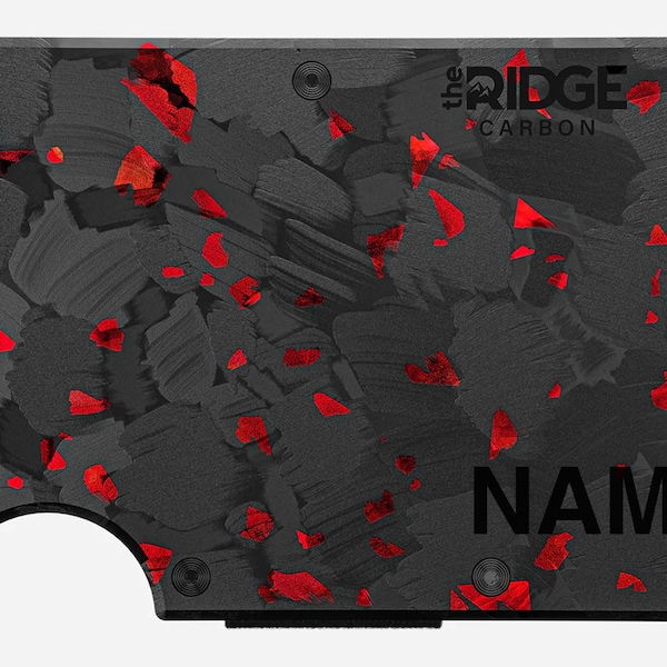 Ridge Wallet Plate - Etsy