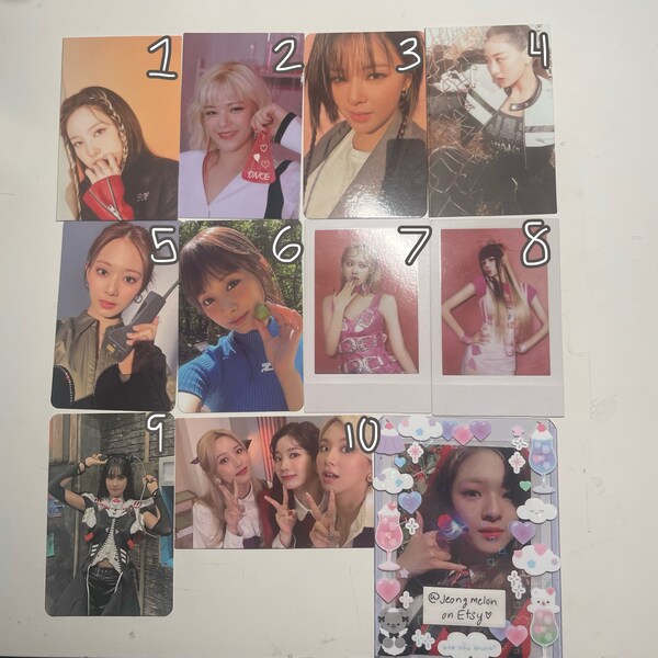 Kpop Photocards Official - Etsy