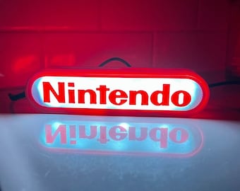 Nintendo RGB LED Lamp Nintendo Sega Nintendo Switch - Etsy