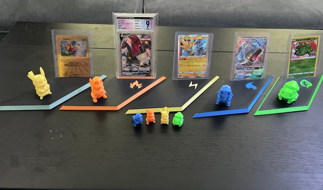 Pokémon Card Stand 3D Printed Custom Card Stand Pokémon Gift - Etsy