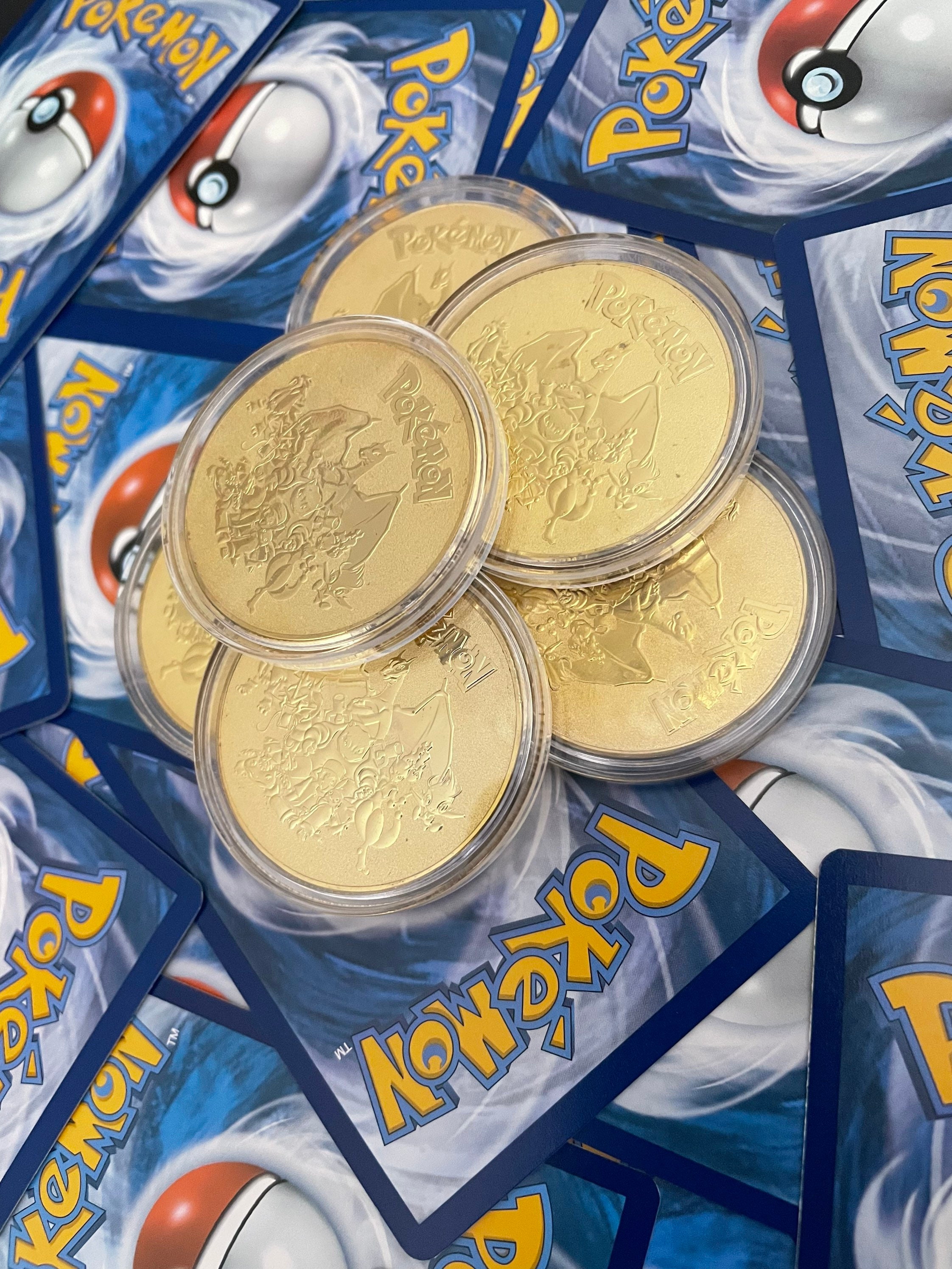 Pokemon Gold Coin Limited Edition Collectable Coin - Etsy UK