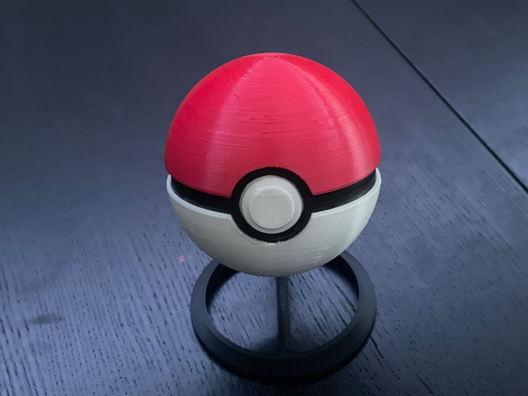 3D Printed Pokeball - Fully Functioning - Pokémon Gift - Etsy UK