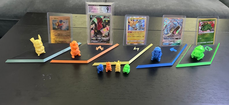 Pokémon Card Stand 3D Printed Custom Card Stand Pokémon - Etsy