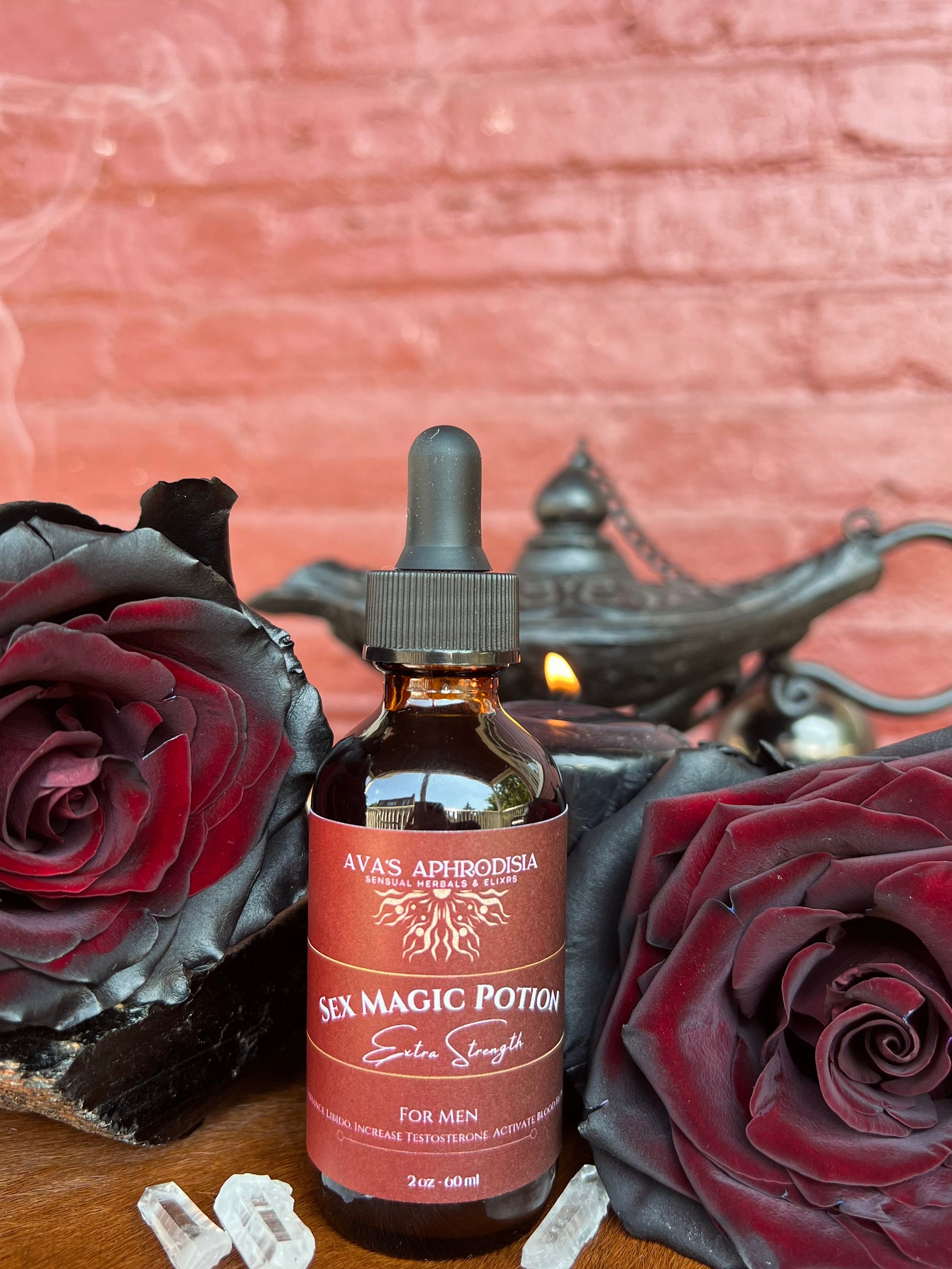 Mens Sex Magic Aphrodisiac Testosterone Boosting libido Enhancing ...