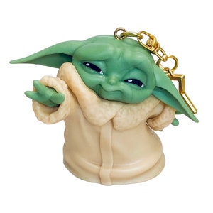 The Mandalorian Inspired grogu Keychain Disney Inspired Keychain Disney ...