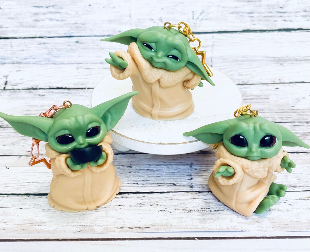 The Mandalorian Inspired grogu Keychain Disney Inspired Keychain Disney ...