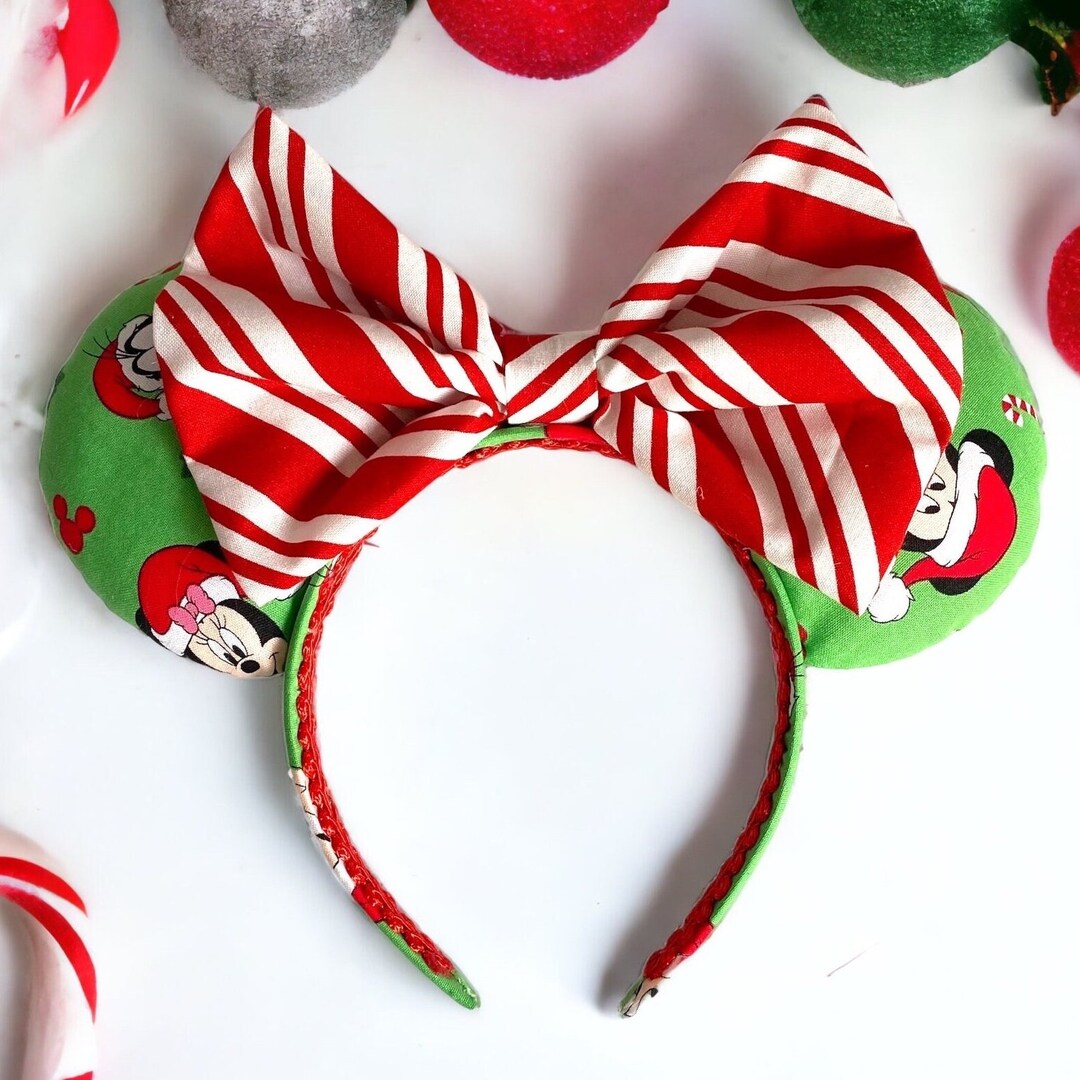Peppermint Pals Ears Mouse Ears Mickey Ears Minnie Ears Headbands ...