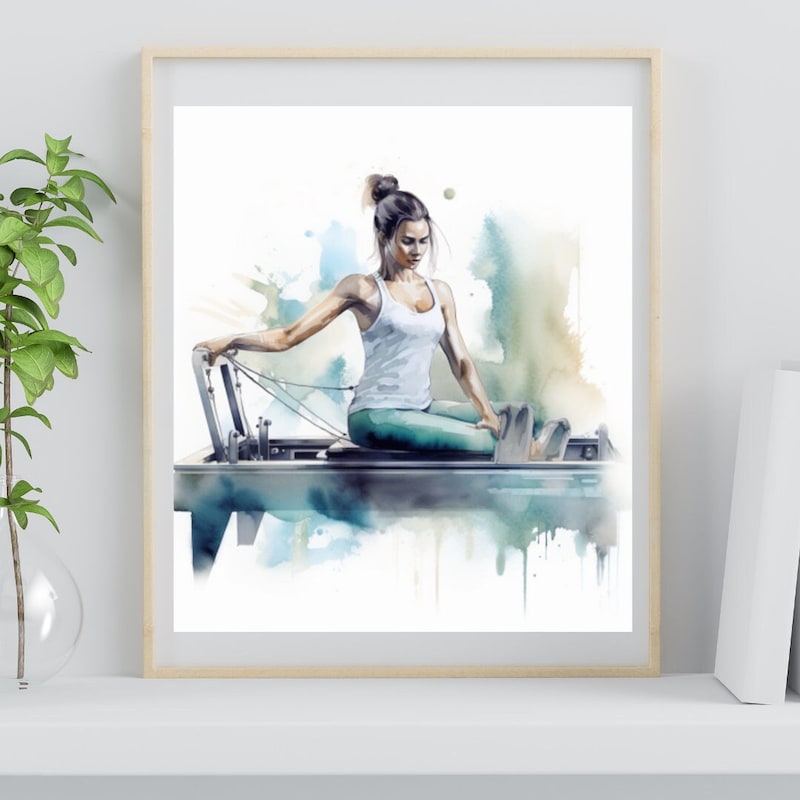 Pilates Painting - Etsy