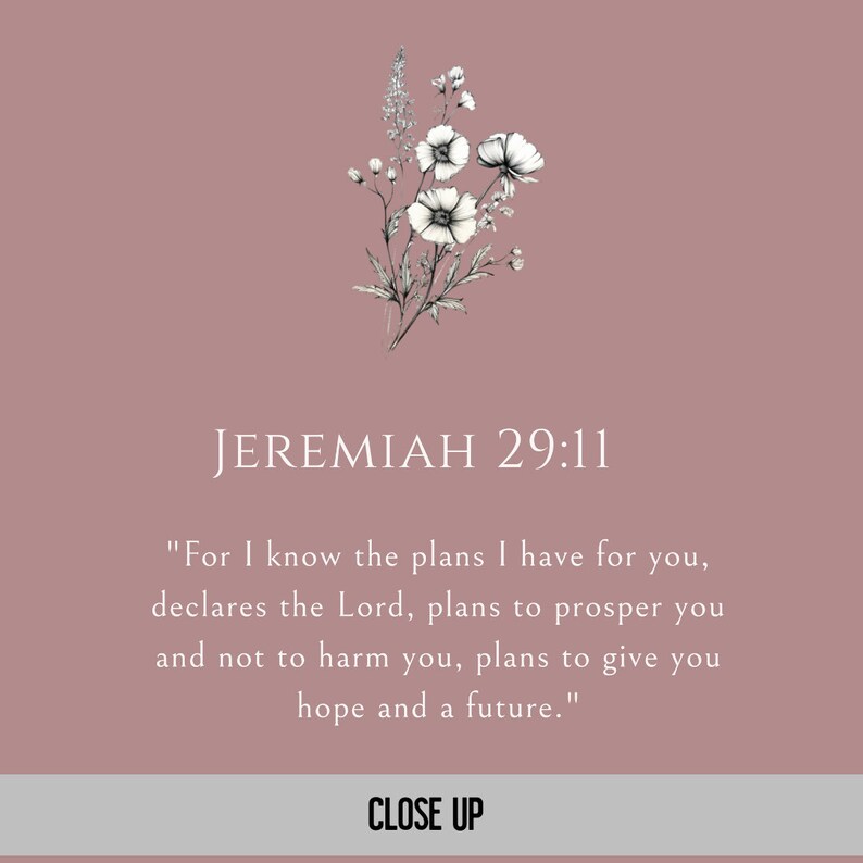 Jeremiah 29 11, Jesus Bible Art, Christian Printable Wall Art, for I ...