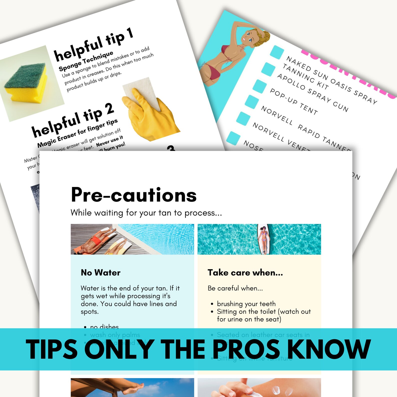 DIY Spray Tan Guide: Home Airbrush Tanning Ebook, Professional Tips ...