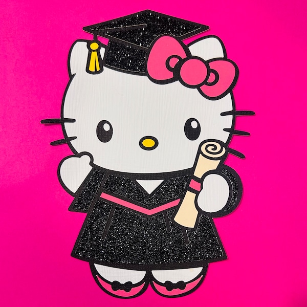 Hello Kittys Graduation - Etsy