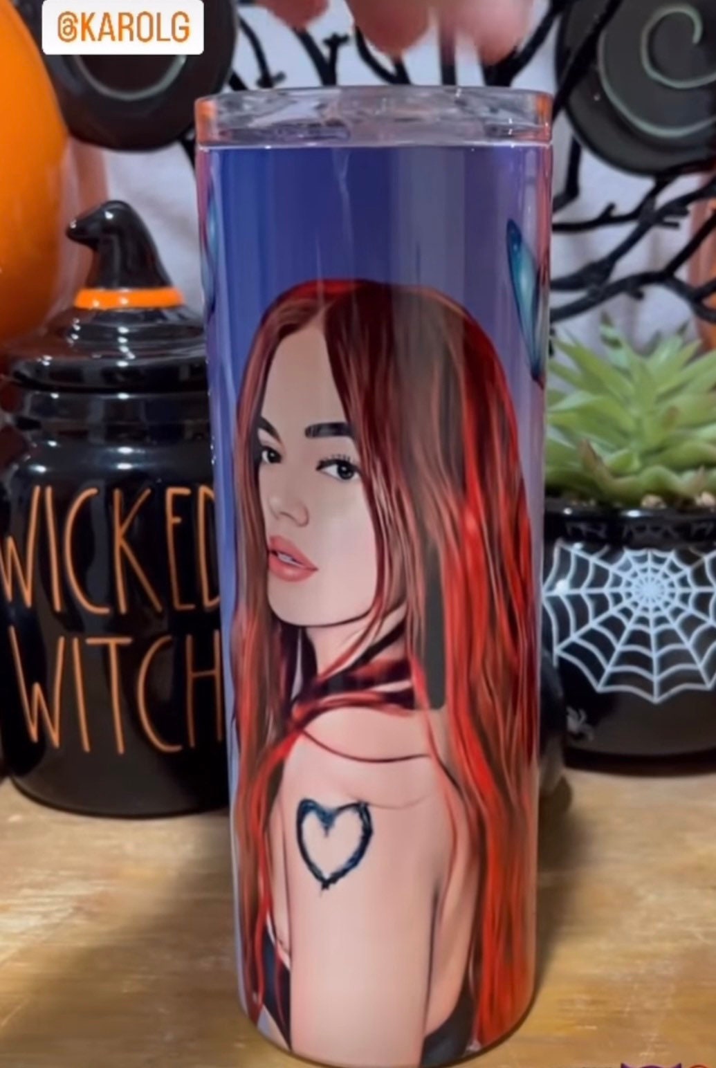 Karol G PNG Tumbler Wrap - Etsy