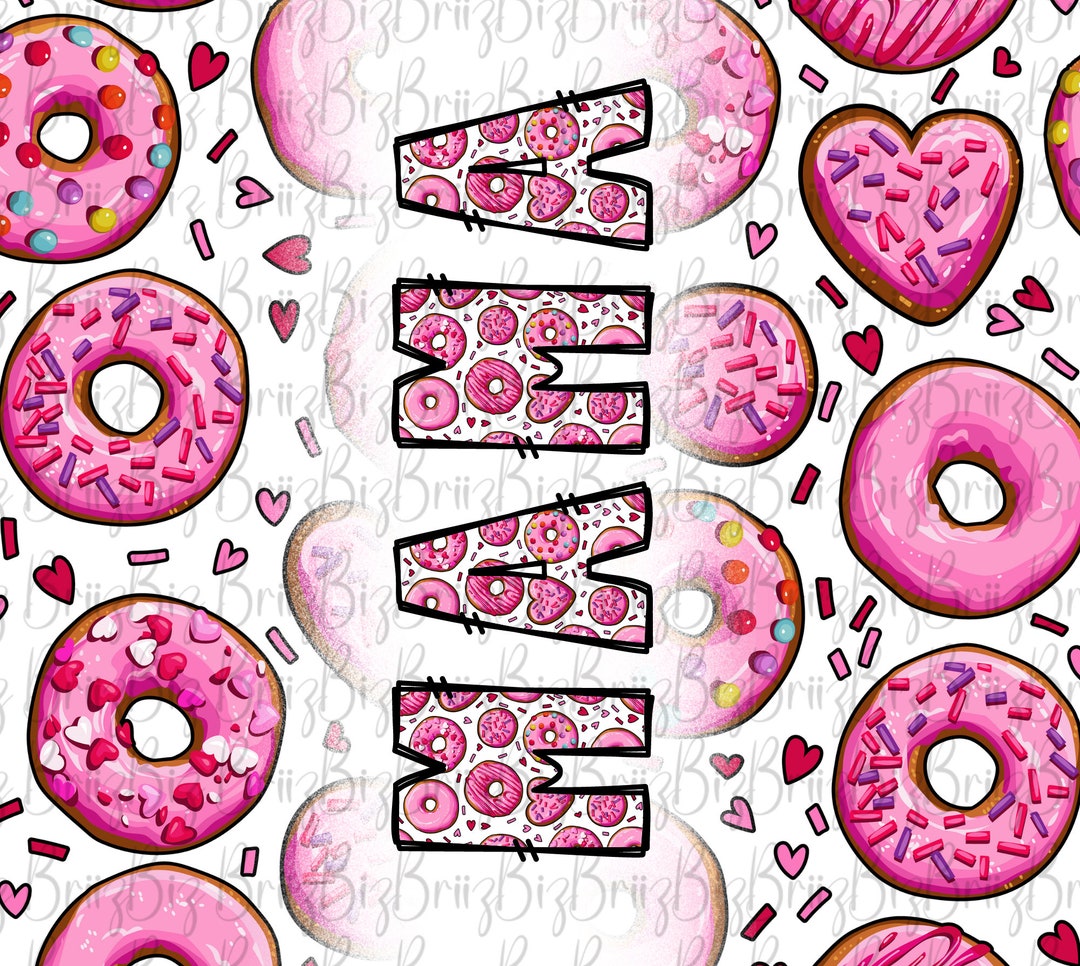 Donut MAMA Png - Etsy