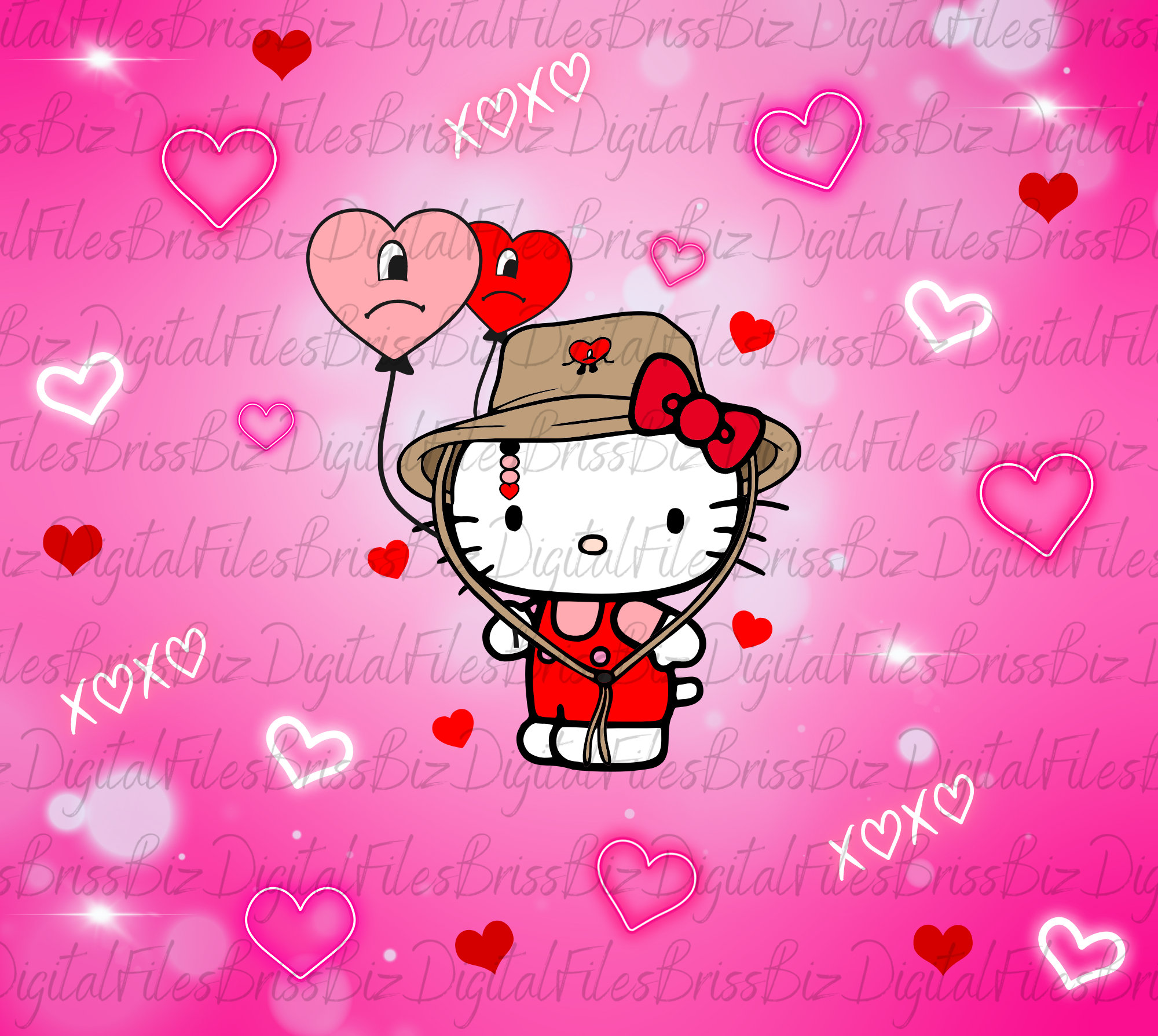 Bad Bunny Pink Png - Etsy