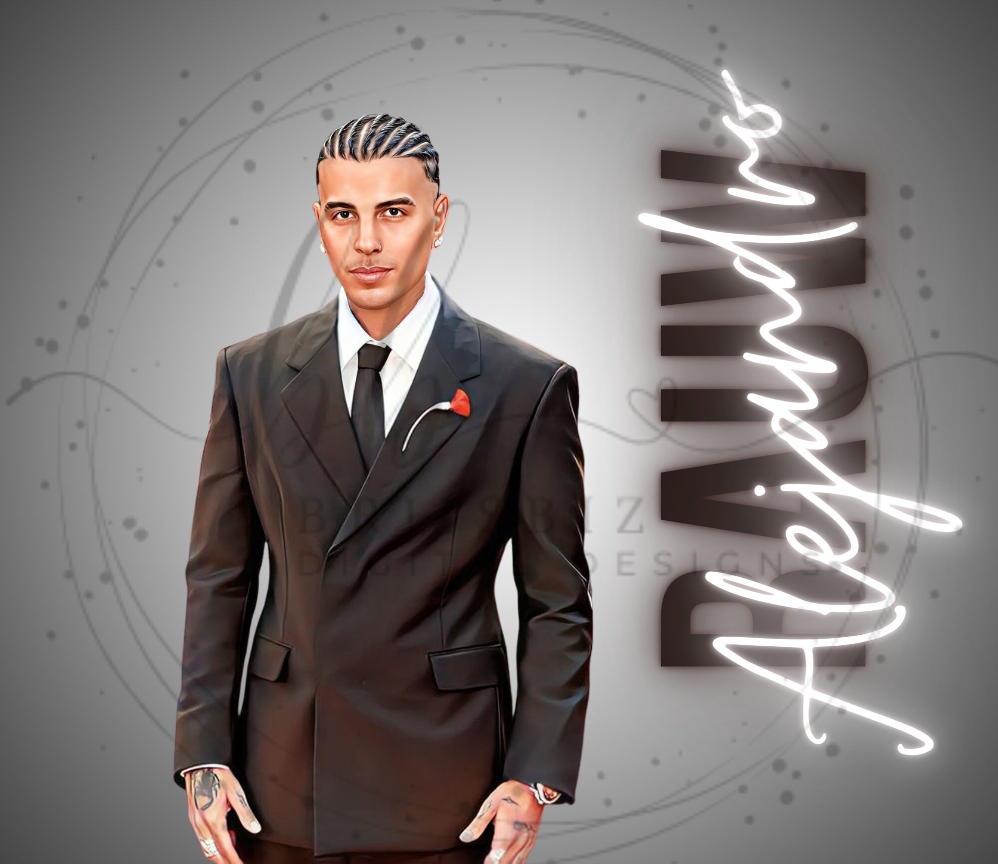 Rauw Alejandro Pngs - Etsy