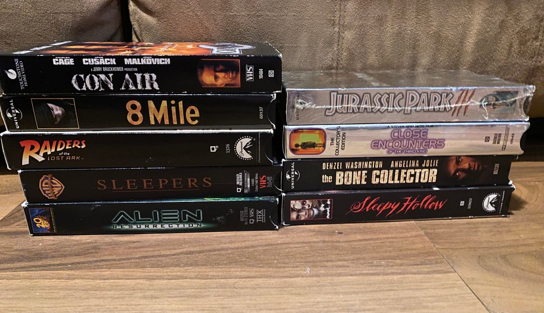Choose One Vintage VHS Tapes Rocky, Terminator, 1980s, 1990s - Etsy