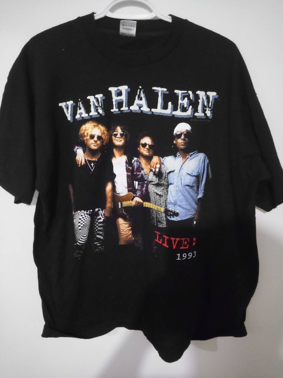 1993 Van Halen Pine Knob Guitar Tour Keychain - Gem