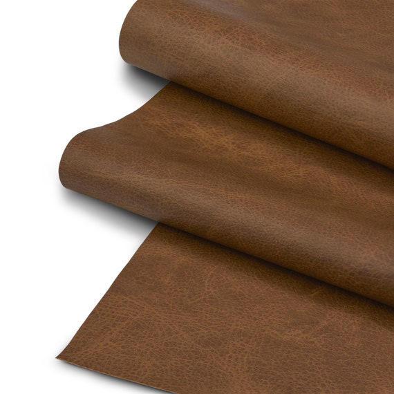 Faux Leather Upholstery Fabric Thick Durable Synthetic Leather Vinyl Soft Touch Distressed DIY and Craft Material Cut by the Yard Etsy Ireland