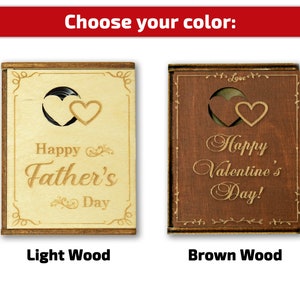 Customized Music Box With Picture, Custom Song Box, Personalized Memory ...