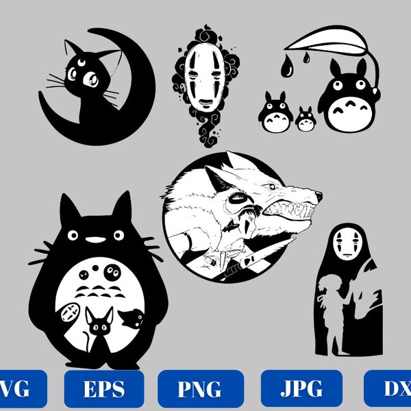 Totoro Svg - Etsy Denmark