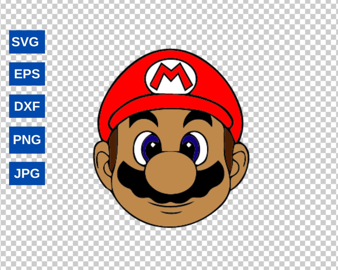 Super Mario SVG Design - Etsy