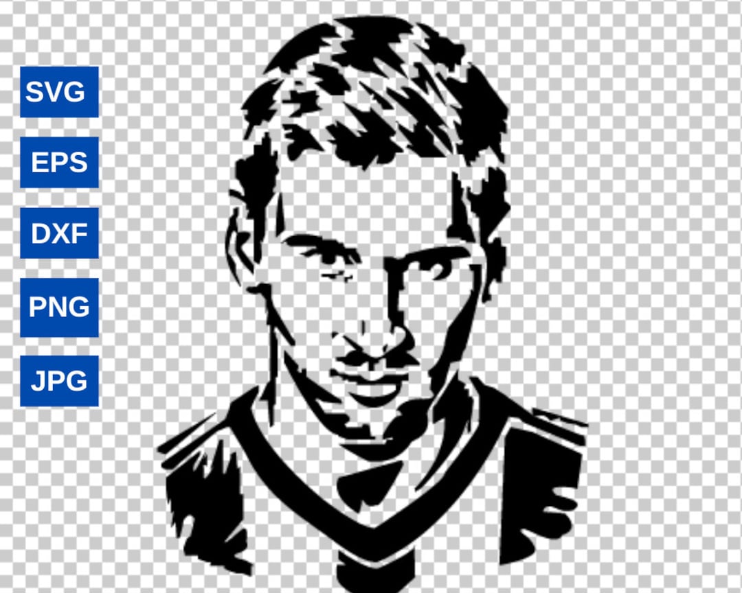 Lionel Messi SVG Design Art - Etsy