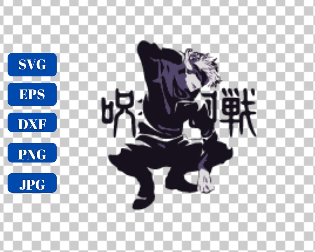 Gojo Svganime Svg - Etsy Australia