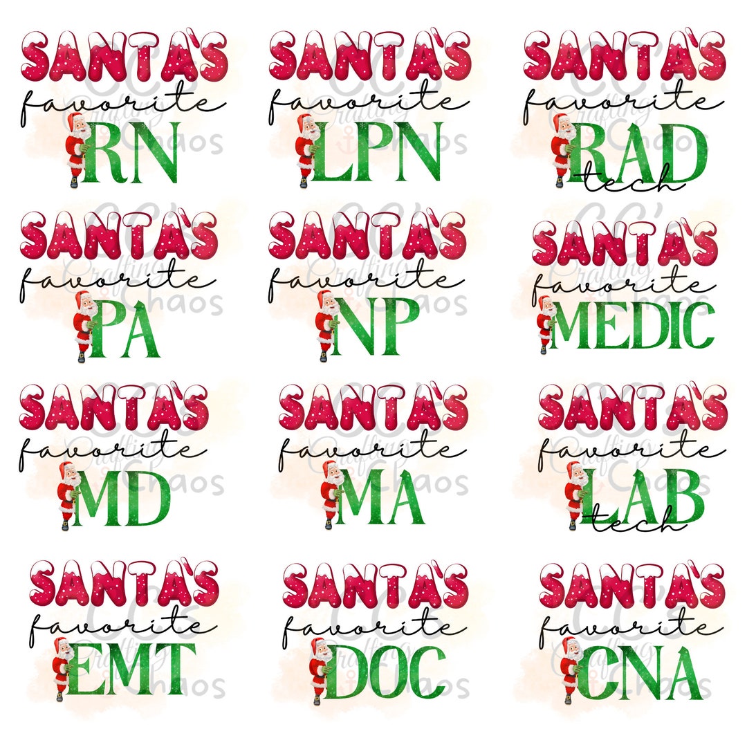 Healthcare Christmas Png, Medical Office Christmas Shirt Png, Santa's ...