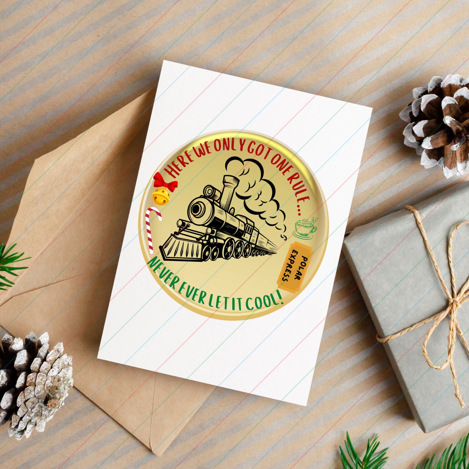 Polar Express PNG Decals, Hot Chocolate Files, Here We Only Got One ...
