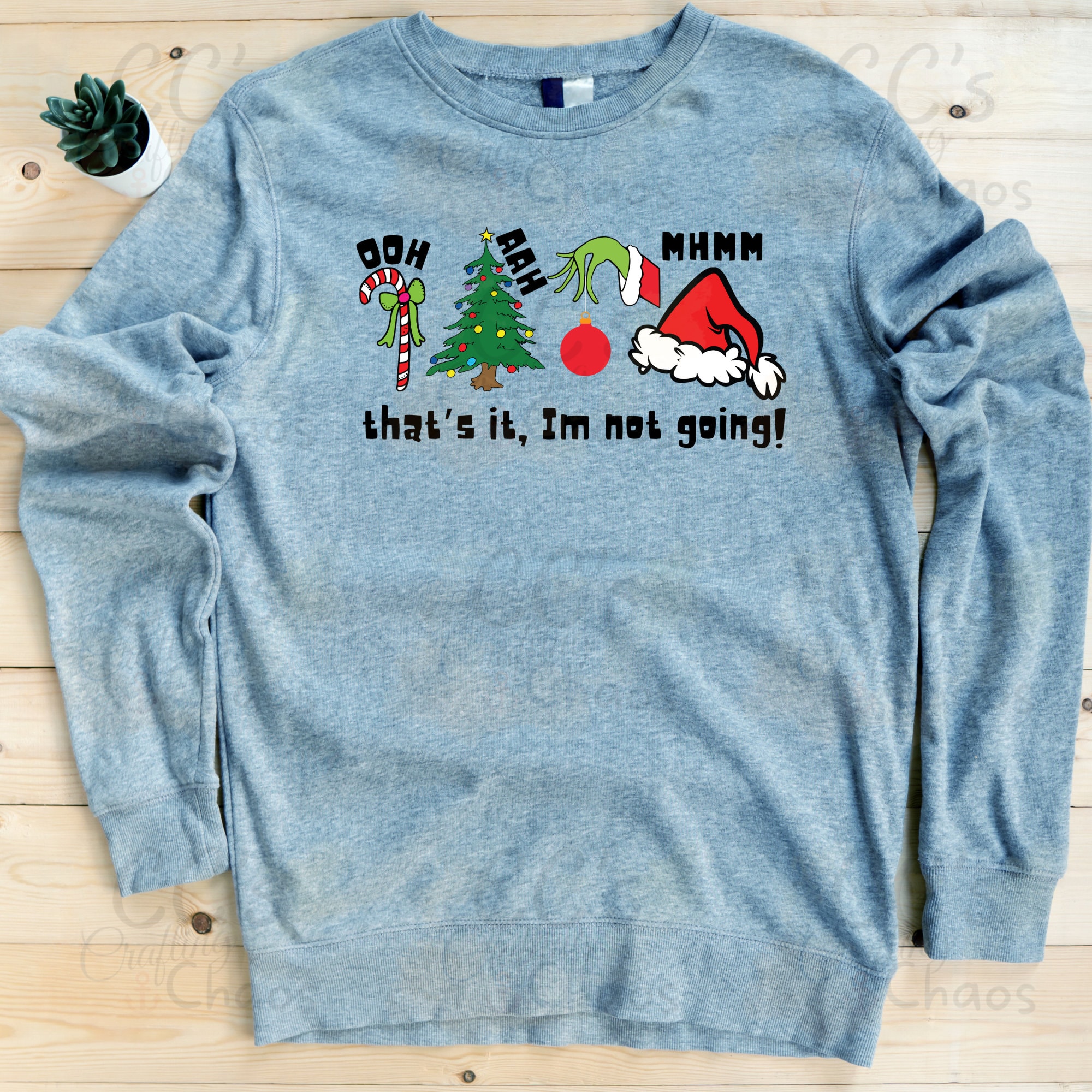 Ooh Ahh Mhmm That's It I'm Not Going PNG, Christmas Digital Download ...