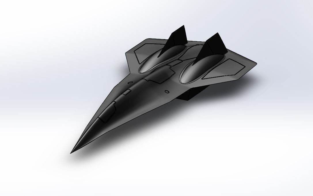 Unofficial Top Gun Maverick: Darkstar 3d Printed Model - Etsy