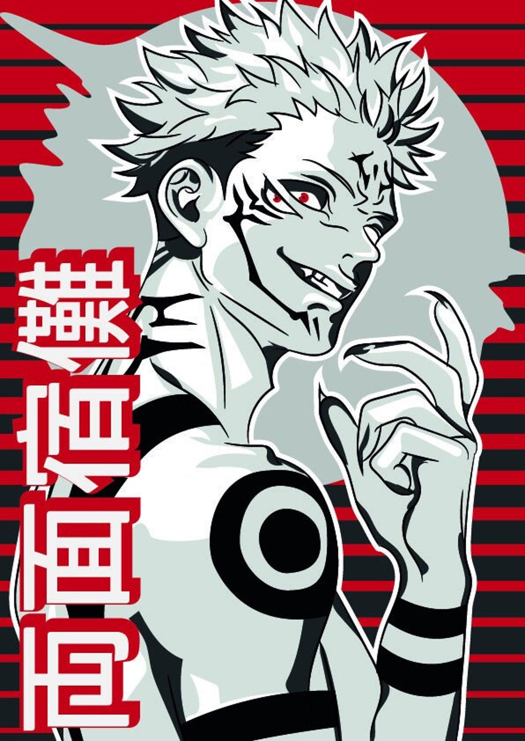 Vector Sukuna - Etsy