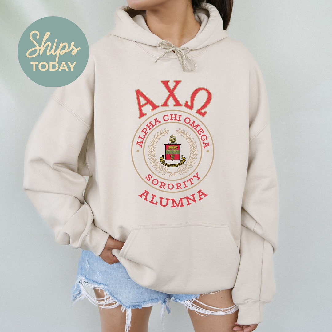 Alpha Chi Omega Alumna Vintage Sorority Sweatshirt Alpha Chi - Etsy