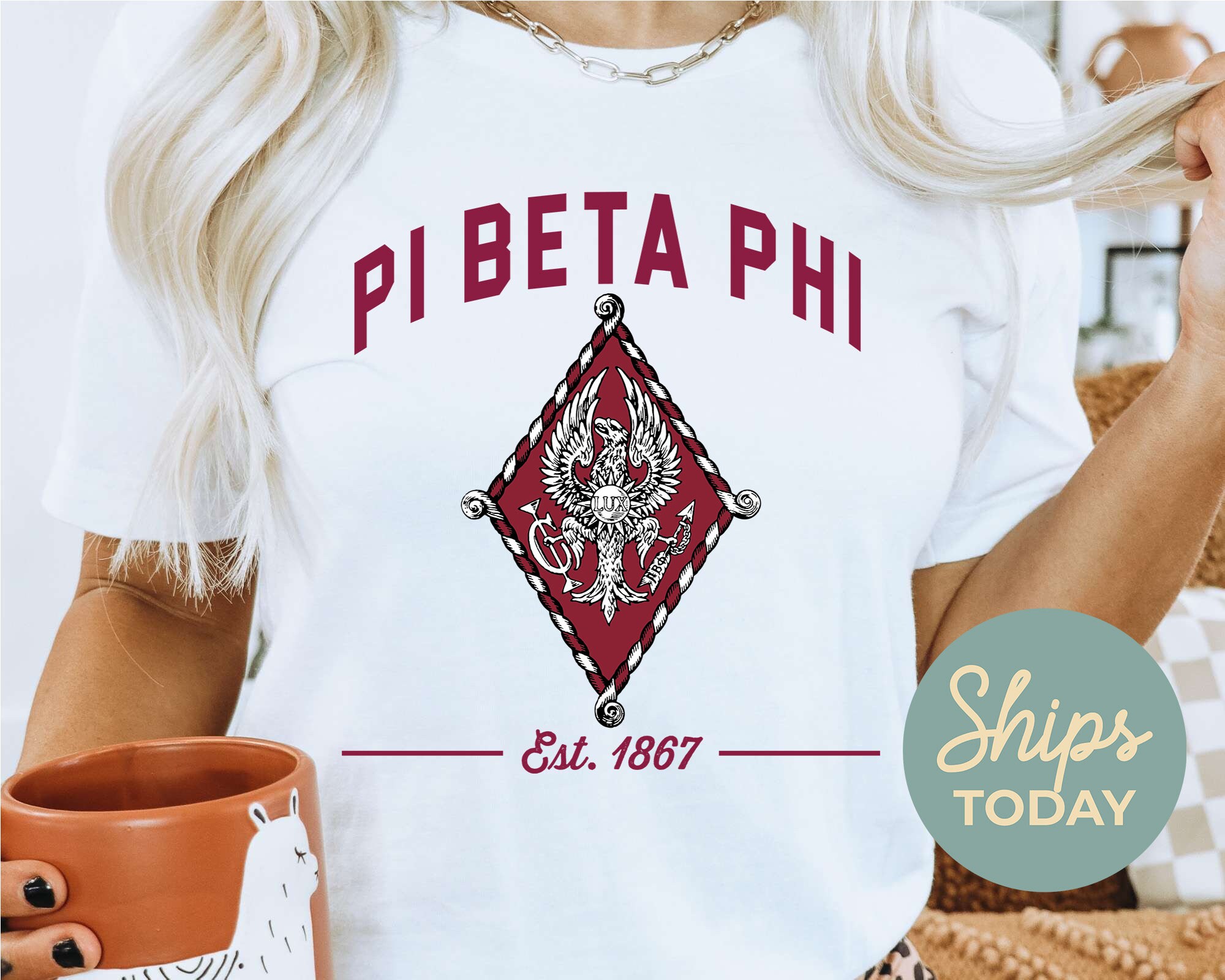 Pi Beta Phi Letter Shirts