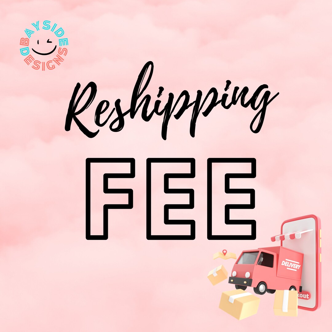 4 T-shirts Reshipment Fee - Etsy