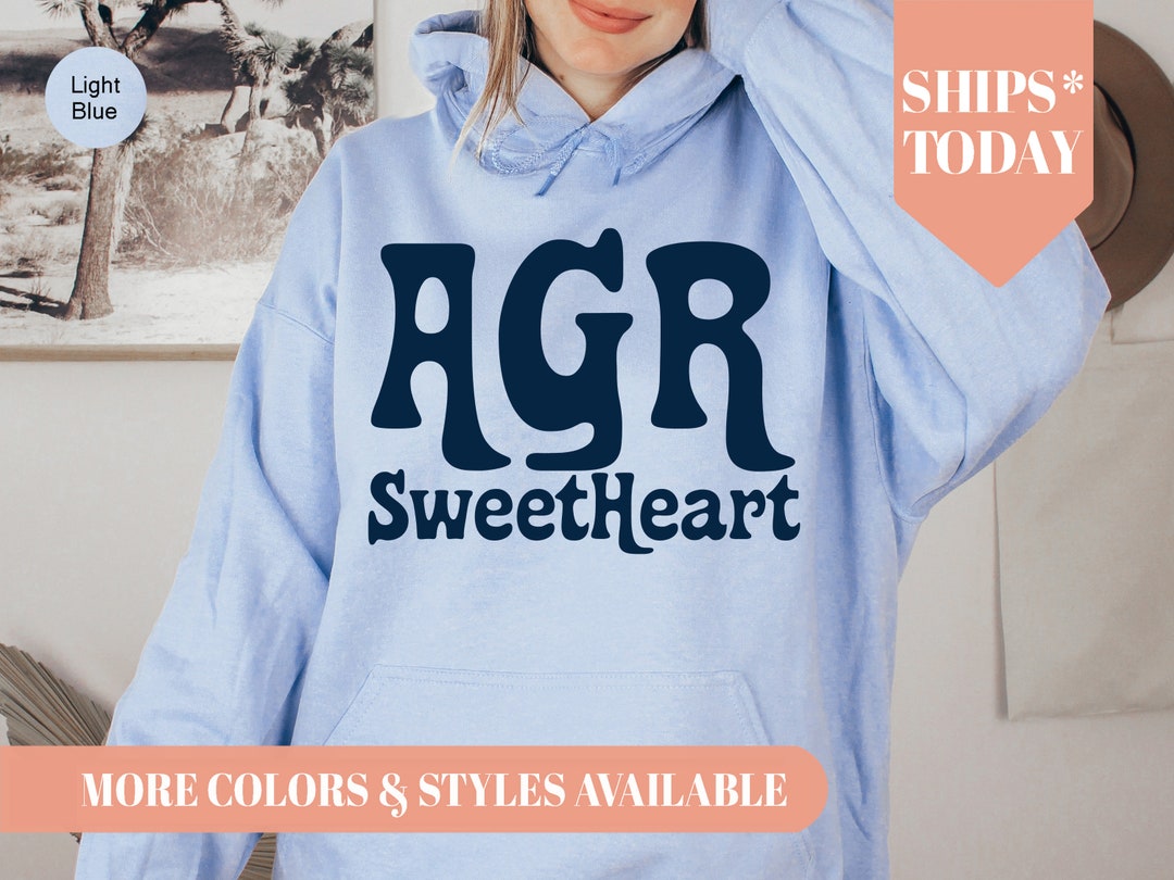 Alpha Gamma Rho Trendy Sweetheart Sweatshirt AGR Fraternity - Etsy
