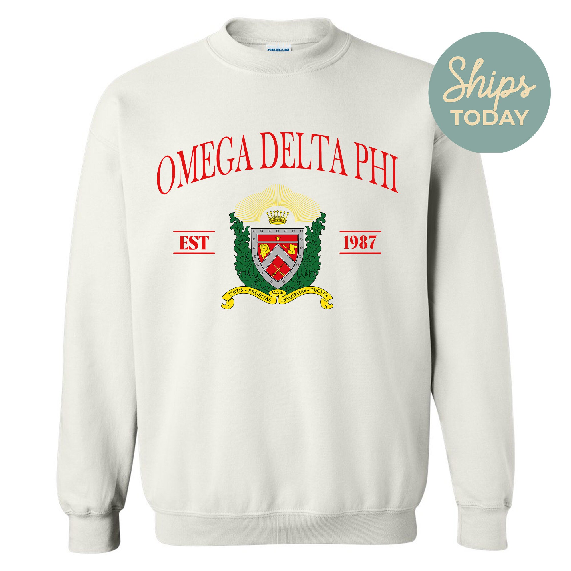 Omega Delta Phi Crest