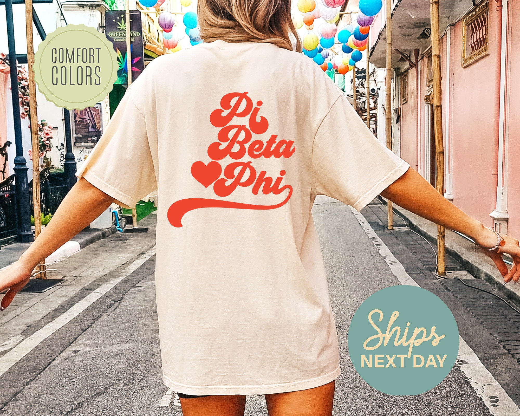 Pi Beta Phi Letter Shirts