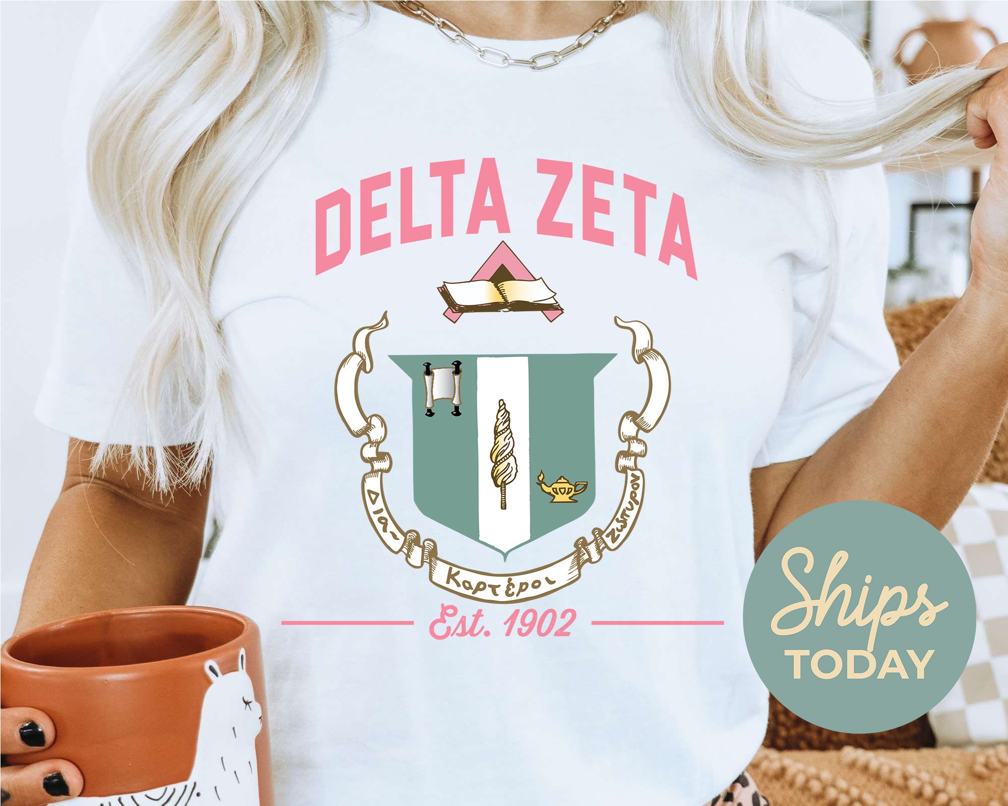Delta Zeta Turtle Silhouette