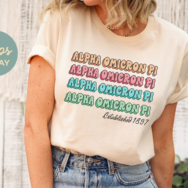 Alpha Omicron Pi - Etsy