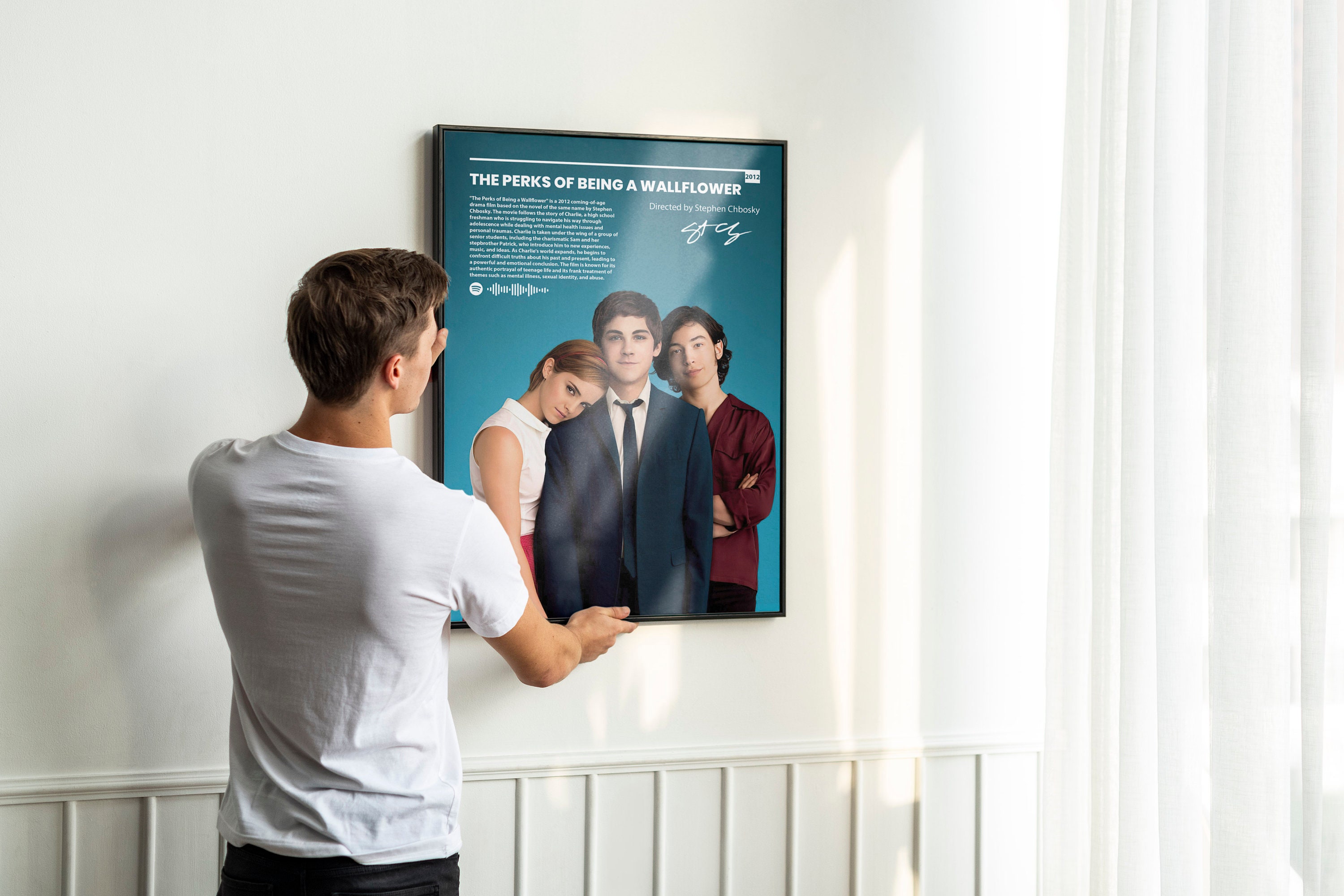 The Perks of Being a Wallflower Poster, Unique Poster for Film ...